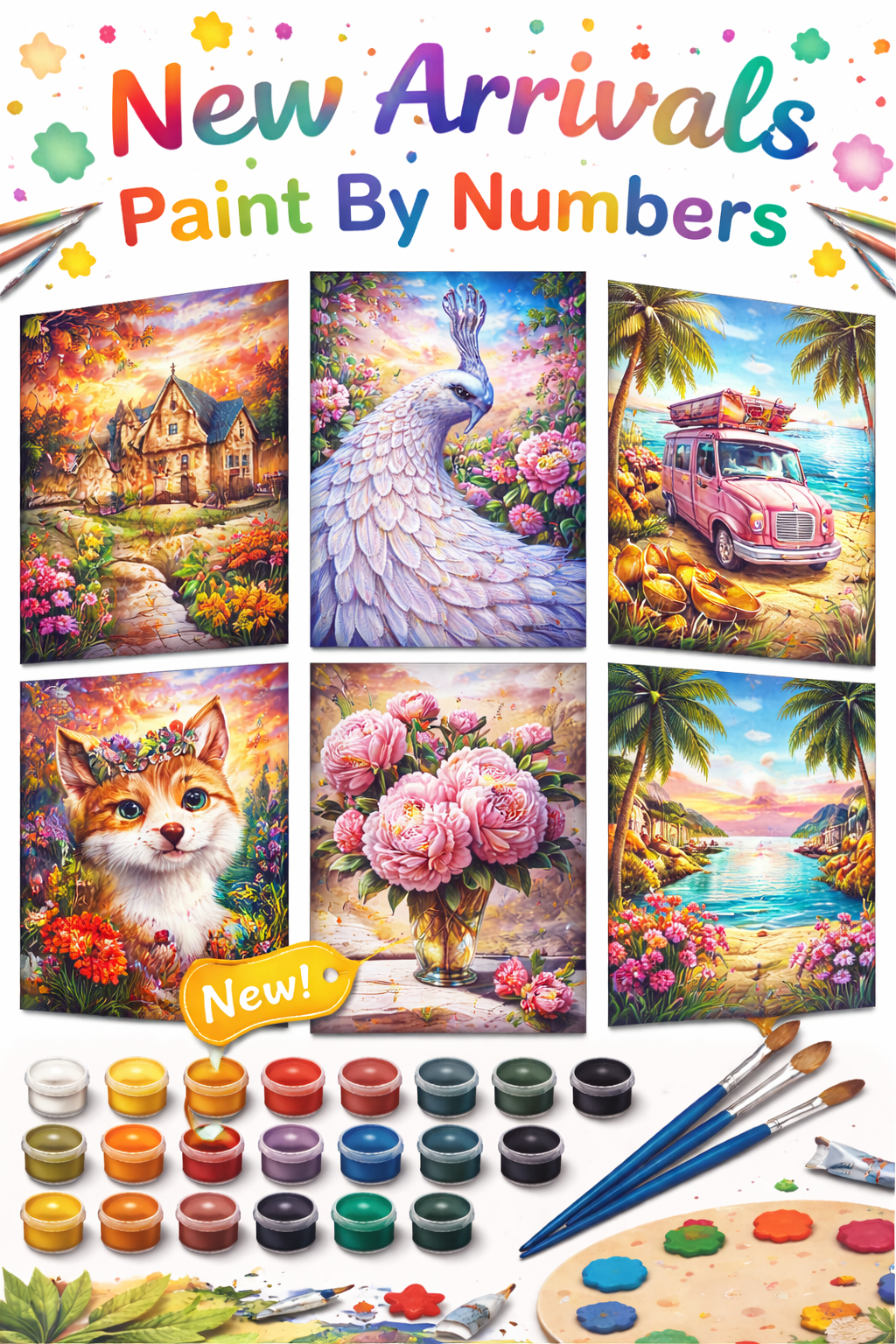 New Arrivals Paint By Numbers – PBN-CA